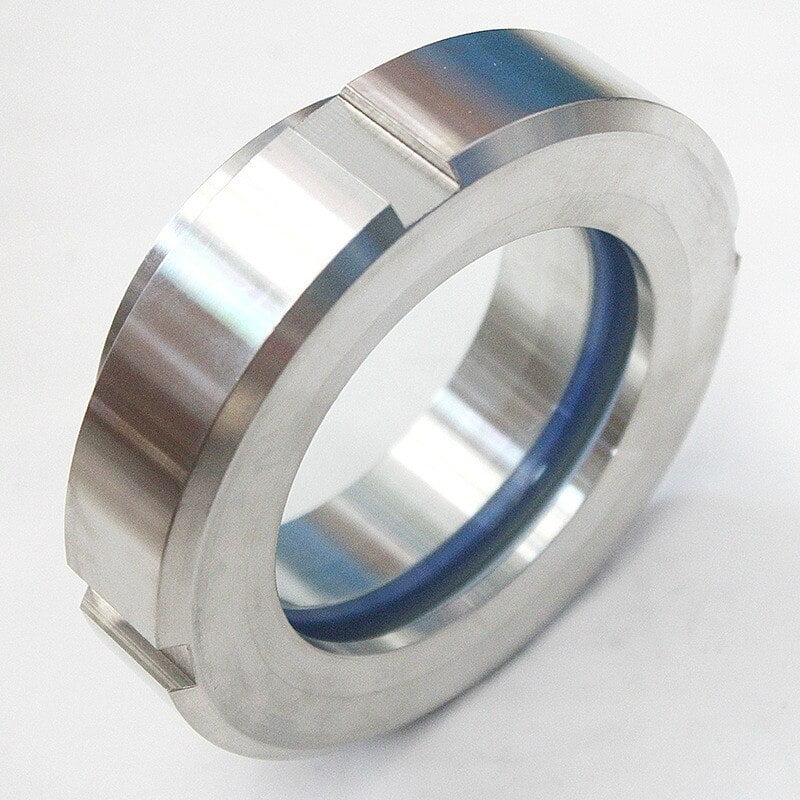 25mm 32mm Sanitary Sight Glass Stainless Steel 304 Circular Viewing ...