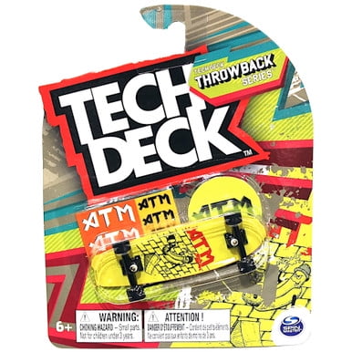 Throwback ATM Yellow Tech Deck Fingerboard | Walmart Canada