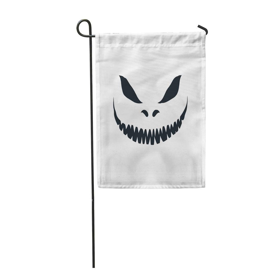 KDAGR Yellow Smile Scary Face White for Halloween Jack Evil Creepy ...