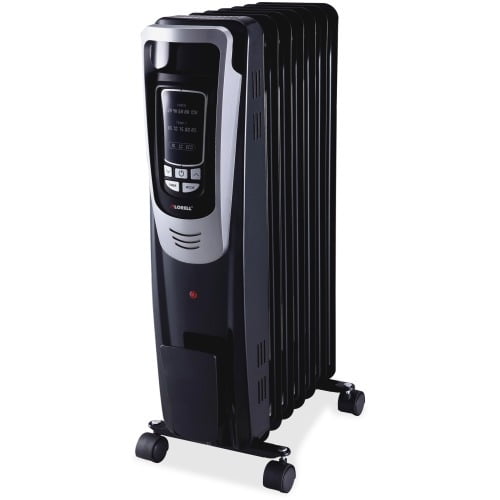 Lorell LED Display Mobile Radiator Heater Electric - Electric - 600 W ...