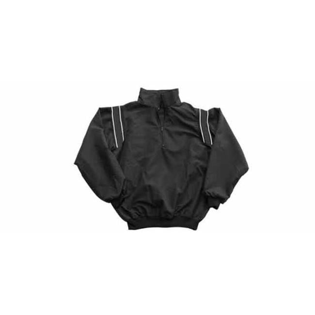 3N2 7200-01-XL Umpire Half-Zip Jacket, Black - Extra Large - Walmart.com