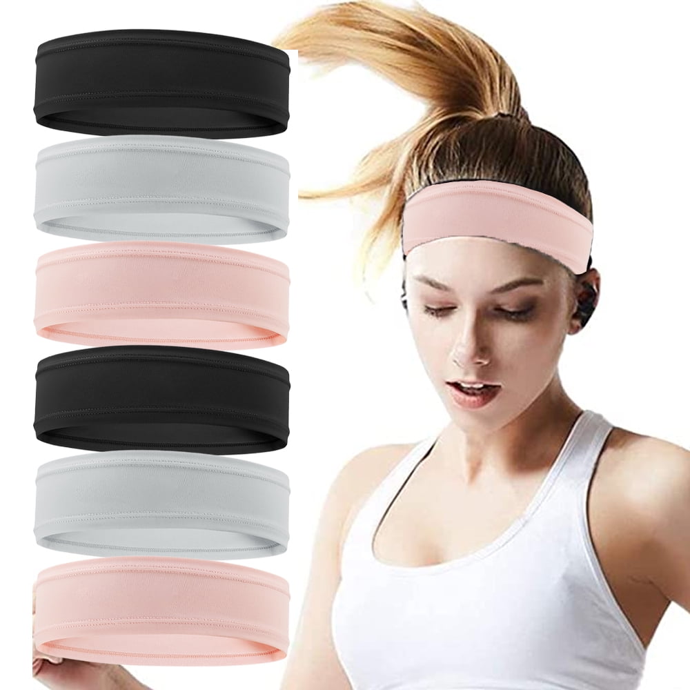 6pcs Sports Headband Men And Women Sweat Absorbent Outdoor Cycling