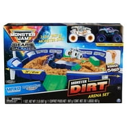 Monster Jam, Official Champ Ramp Freestyle Playset Featuring Exclusive ...