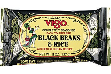 Vigo Black Beans & Rice Dinner 6oz 6 Pack - Walmart.com - Walmart.com