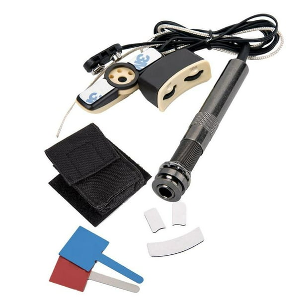 Acoustic Folk Guitar Soundhole Piezo Pickup Preamp with Endpin Plug ...