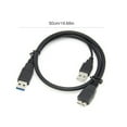 taicans 0.5 Meter USB 3.0 Portable Hard Drive Data Cable Head USB To ...