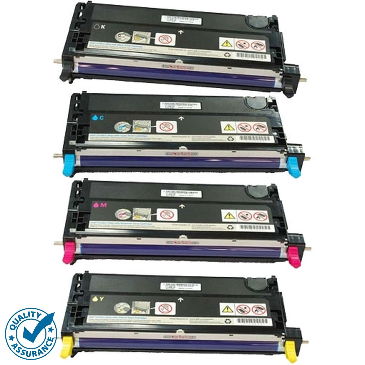 Printer Pro ™ 4 COLORS PACK - Xerox Phaser 6180 Toner Cartridge BK/M/Y ...