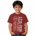 CAIVO Child Patriotic Graphic Boys Tee T-Shirts Independence Day Soft ...
