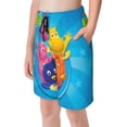Boys The Backyar-Diga Swim Trunks With Mesh Liner Kids Cartoon Quick ...