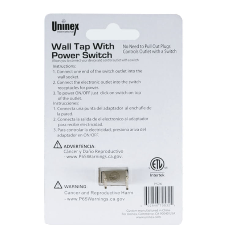 Wall Tap With Switch