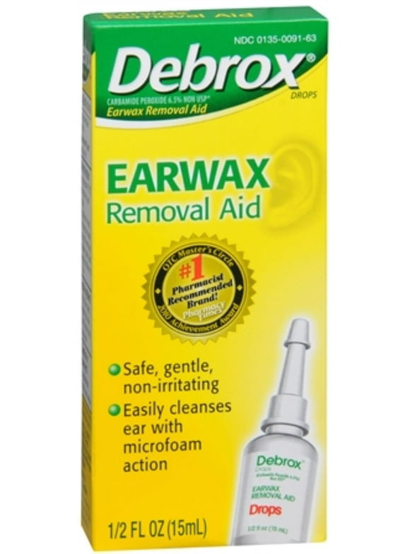 Debrox Ear Drops in Ear Care - Walmart.com