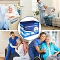 Glowvia Commode Liners with Absorbent Pads 100 Count Portable Waste ...
