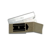 Hyper Tough Single Edge Razor Blades, Paper Wrapped in Dispensers, 10 ...