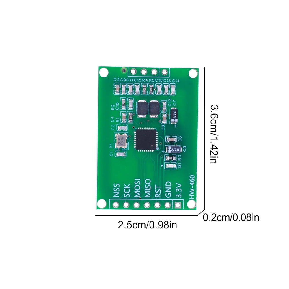 Módulo lector RFID RC522 de alta etiquetas de tarjeta IC interfaz SPI ...