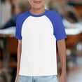 GiLiling Boys Short Sleeve T Shirt Cotton Blend Breathable Basic Tee ...