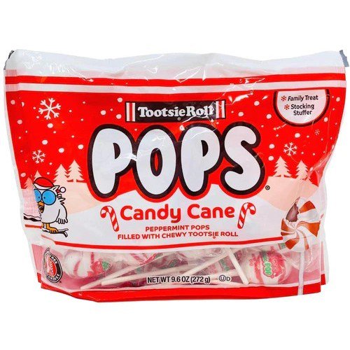 Tootsie Pops Candy Cane 9.6 oz. Bag - Walmart.com