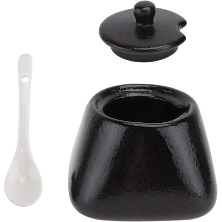 Vintage Seasoning Boxes Salt Pots Chinese Ceramic Condiment Jars with ...