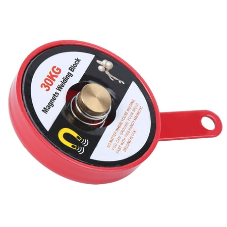 ANGGREK Magnet Welding Block Magnetic Grounding Positioner Clamp Red ...