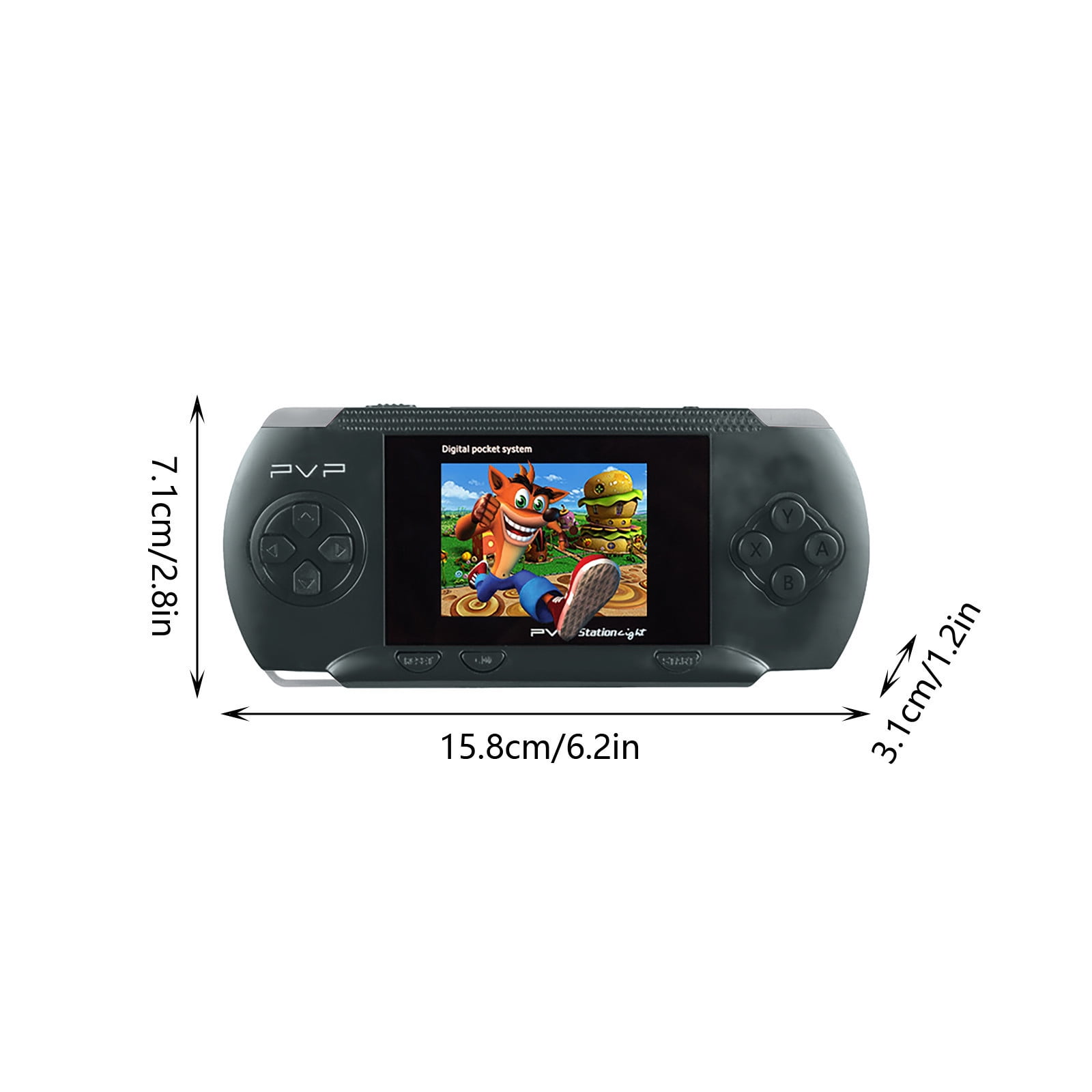 Toys Games Children S Handheld Game Card Mini Arcade 2.2 Inch Color Screen Yry Walmart