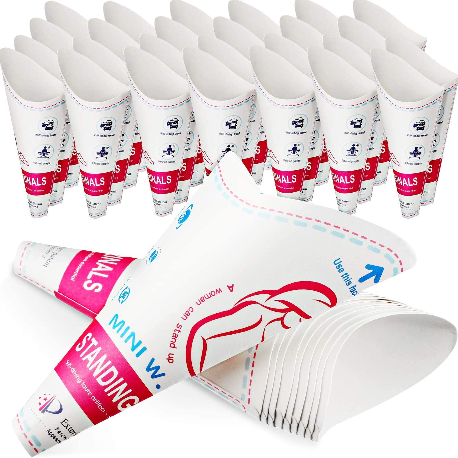 Disposable Female Urination Device Portable Lightweight Women Urinal ...