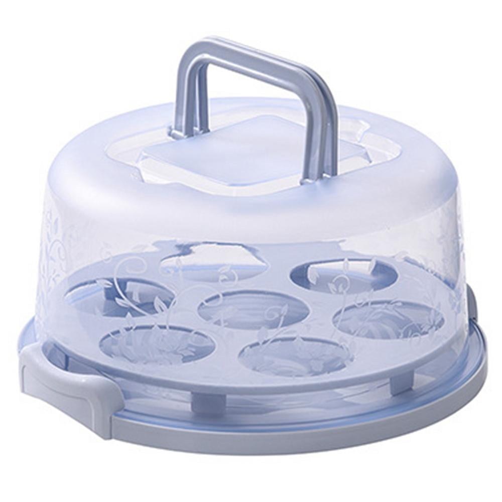 Portable Cake Box Detachable Reusable Fruit Vegetable Storage Container ...