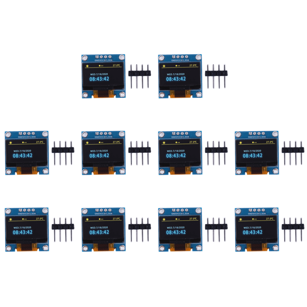 Módulo OLED 0.96 pulgadas 4 pines IIC SSD1315 Unidad para Arduino ...