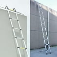 Bowoshen 16.5Ft Heavy Duty Extendable Aluminum Telescoping Ladder ... Bowoshen 16.5Ft Heavy Duty Extendable Aluminum Telescoping Ladder ...
