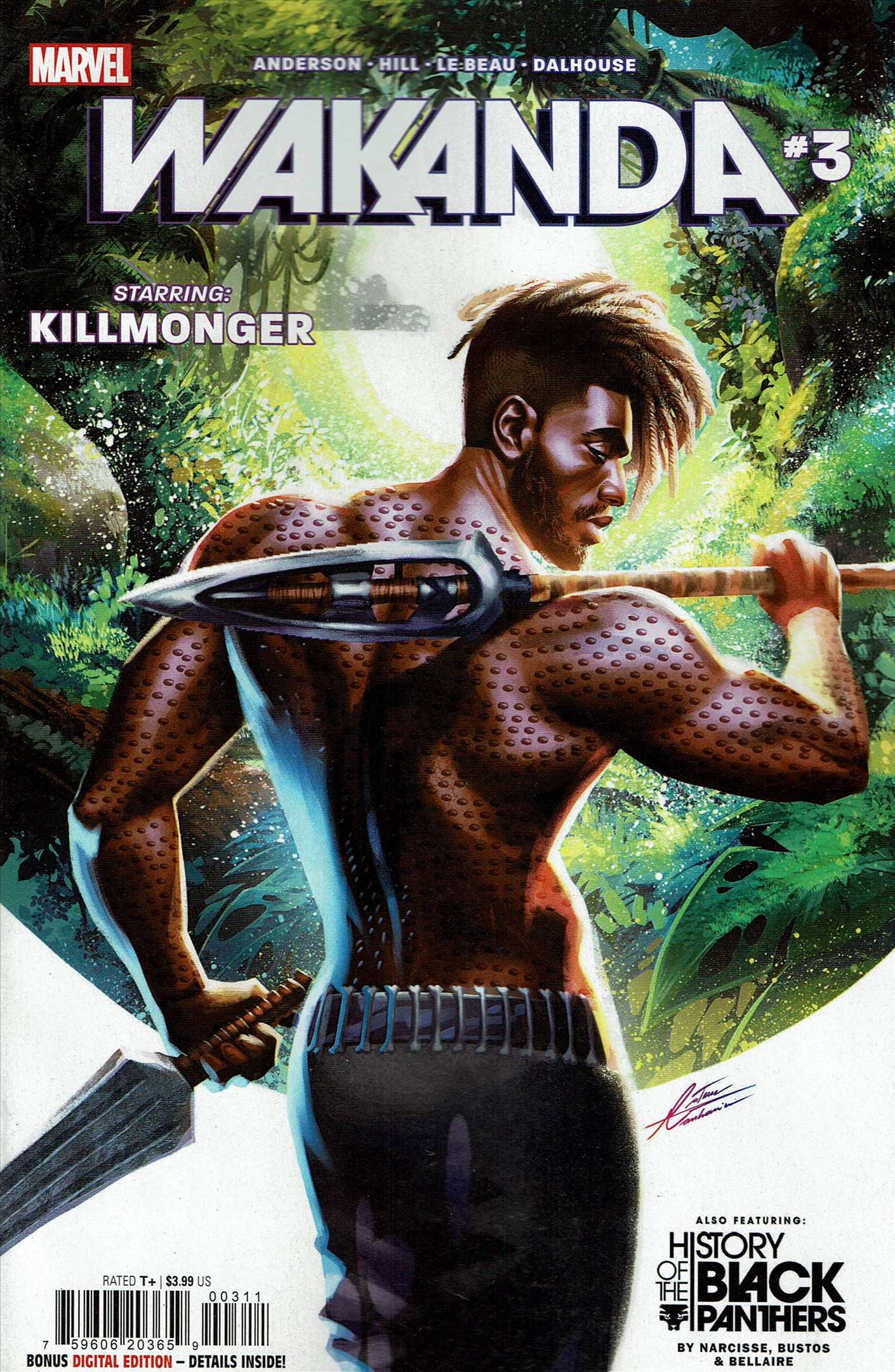 Wakanda #3 VF ; Marvel Comic Book - Walmart.com