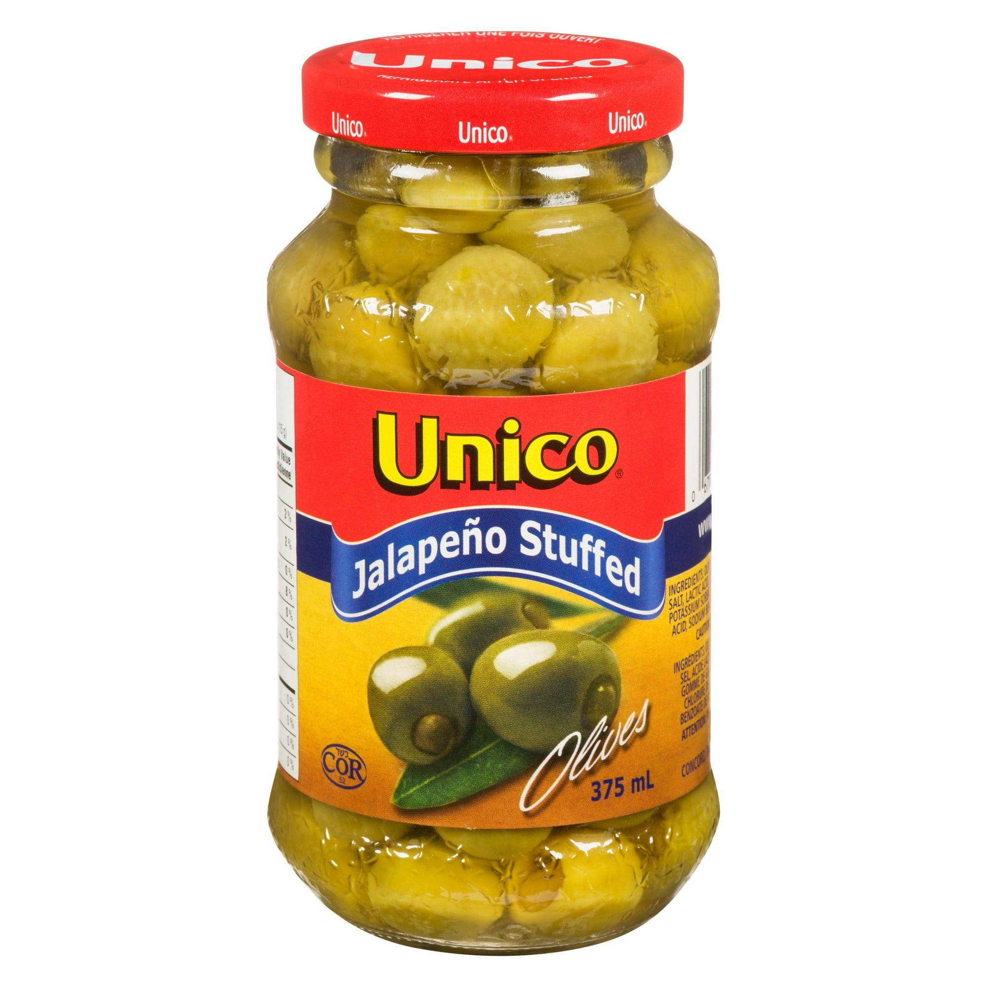 Click here for Unico Stuffed Jalapeno Olives 375 Ml prices