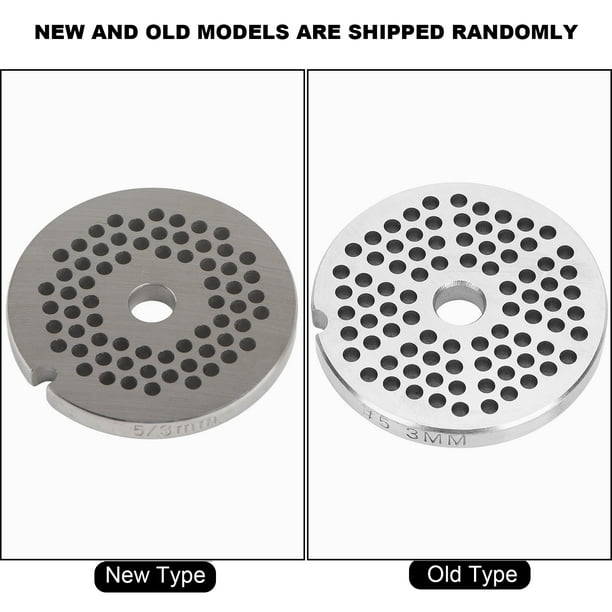 Meat Grinder Blade Stainless Steel Meat Grinder Blade Mincer Plate Disc ...