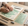 Printtoo Building Layout & Furniture Planner Stencils, 10 Pcs Architect ...