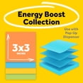 Post-it Super Sticky Dispenser Pop-up Notes, 3 in. x 3 in., Energy ...