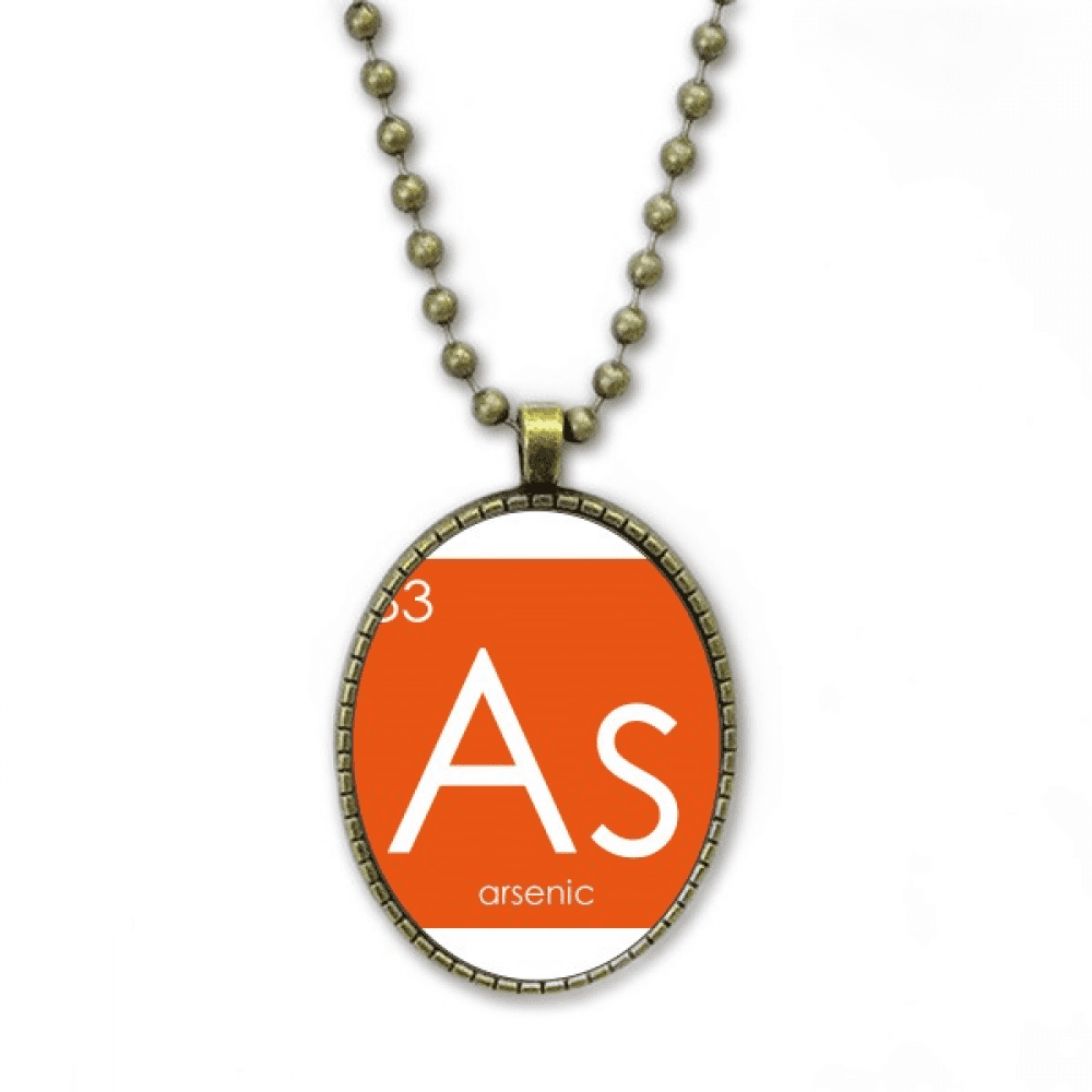 Cuadro semimetal arsénico como elementos periodo química Collar ...