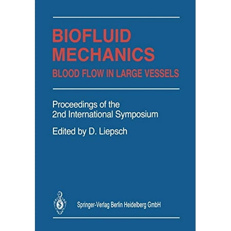 Biofluid Mechanics: Blood Flow in Large Vessels | Walmart Canada