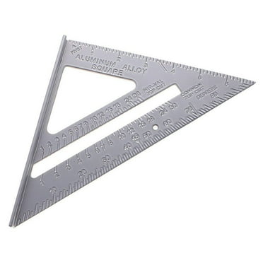 Ironton 7" 4-in-1 Aluminum Rafter Angle Square with Ruler and ...