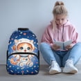 Aplkyhs Space Cat School Backpack for Boys Girls Ages 6-18 Large ...