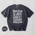 CLOTEX Black European Tour 1347-1351 Vintage Graphic Shirt, Retro ...