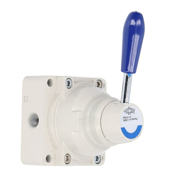 Air Hand Valve, Hands Lever Valves 2 Position 4 Way 90° Rotating For ...
