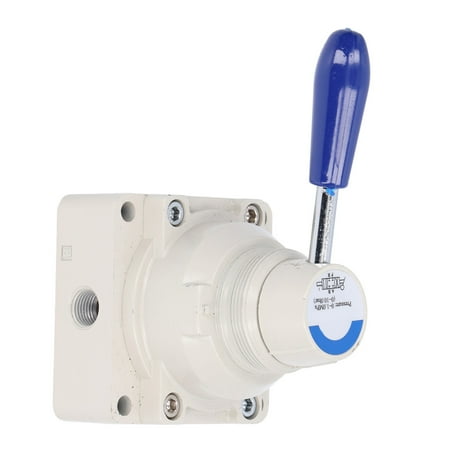 Air Hand Valve, Hands Lever Valves 2 Position 4 Way 90° Rotating For ...