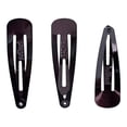 Scunci Metal Snap Clips, Brown, 12 count - Walmart.com