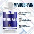 Marobrain Advanced Formula Brain Support Pills Maximum Strength ...