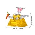 Easter Goose Funny Yellow Overalls Holiday Dress Up Party Apparel For ...