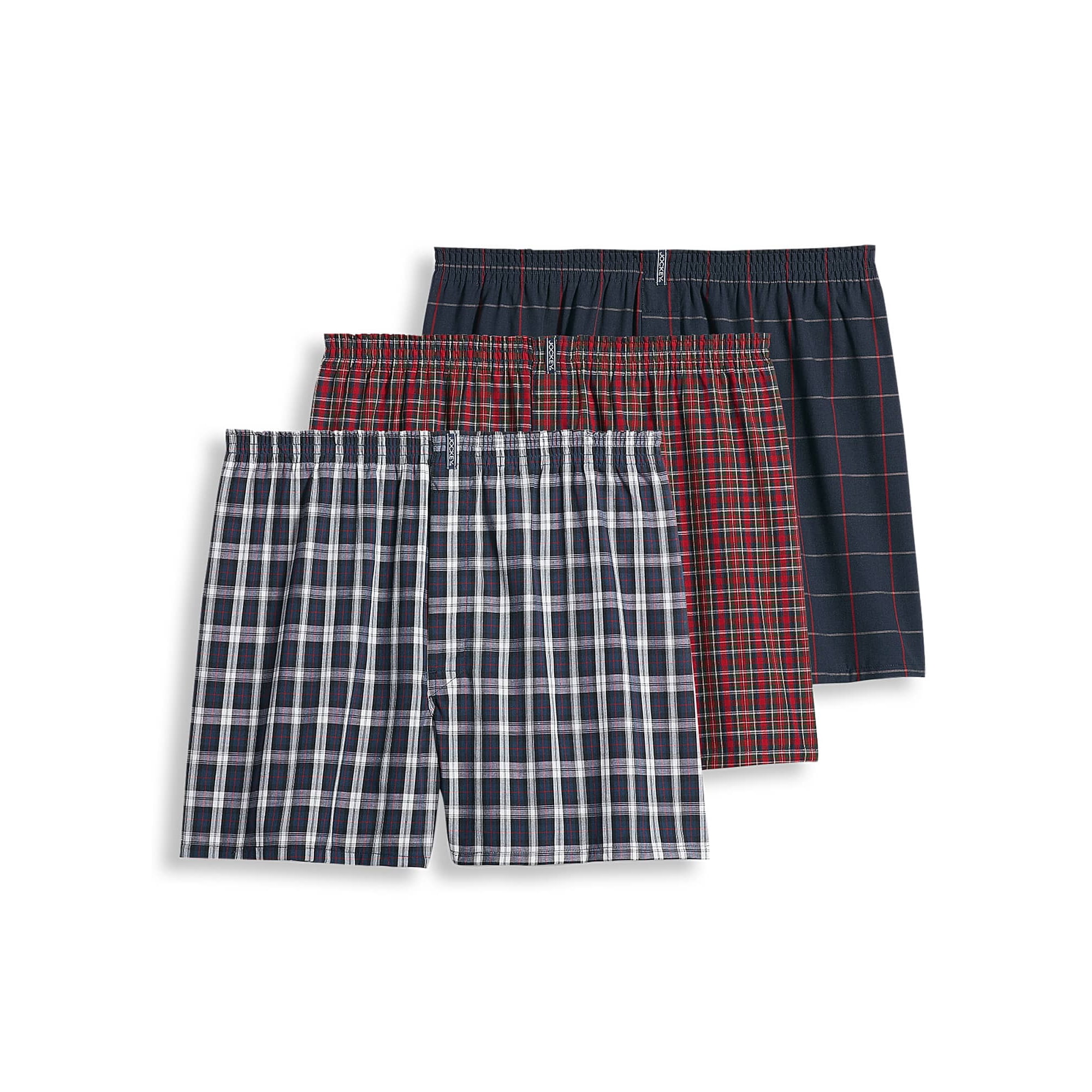 Click here for Jockey Classics Full Cut 5 Boxer - 3 Pack prices