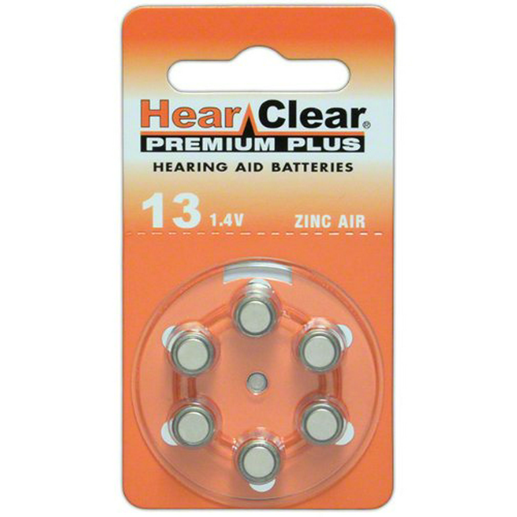 Click here for Hear Clear 60 Hearclear Hearing Aid Batteries Size... prices