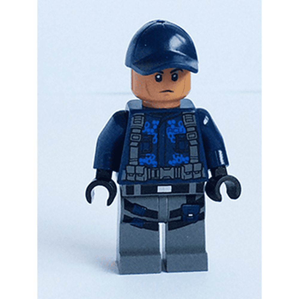 Lego Jurassic World Acu Trooper Ball Cap Minifigure