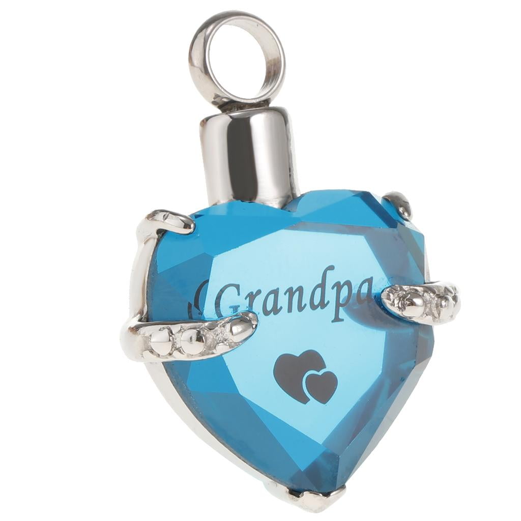 Collar De cineraria cineraria cineraria De Cremación De Azul Para ...