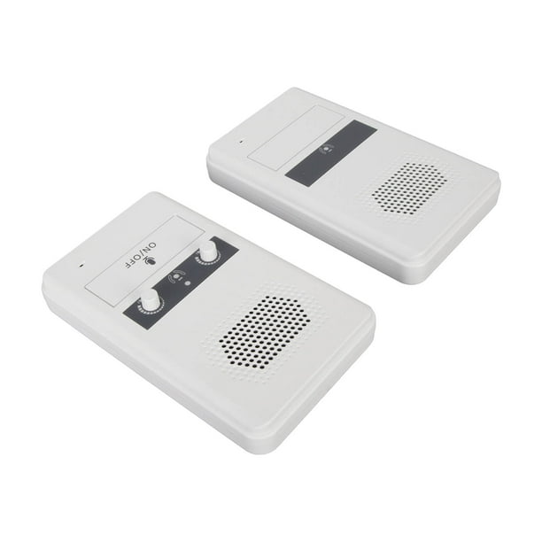 Dual Way Counter Intercom, Window Speaker Intercom Easy Control White ...
