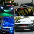 AGPtEK 48 LED 5050 Knight Rider Lights Signal Strobe 56cm 7 Color ...