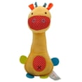Cute Rattle Ring Bell Toys Plush Animal Hand Bells Toy Infant Early ...