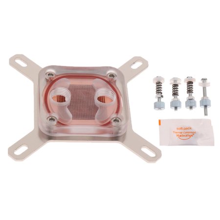 CPU Water Cooling Block G1/4 Dia 12.9MM For 775 1150 1155#2 | Walmart ...
